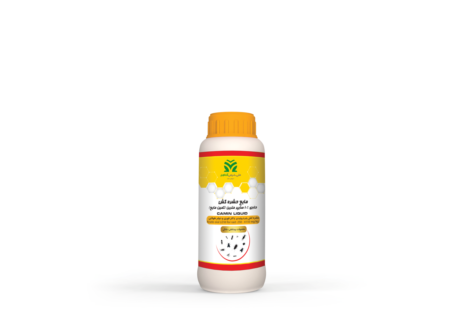 کمین مایع ۱۰% Cypermethrin EC %10 CAMIN LIQUID %10 EC - ملی شیمی